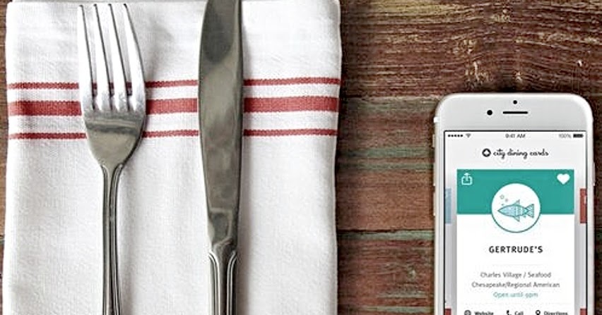 Dining Dish: City Dining Cards introduce new app for free discount dining
