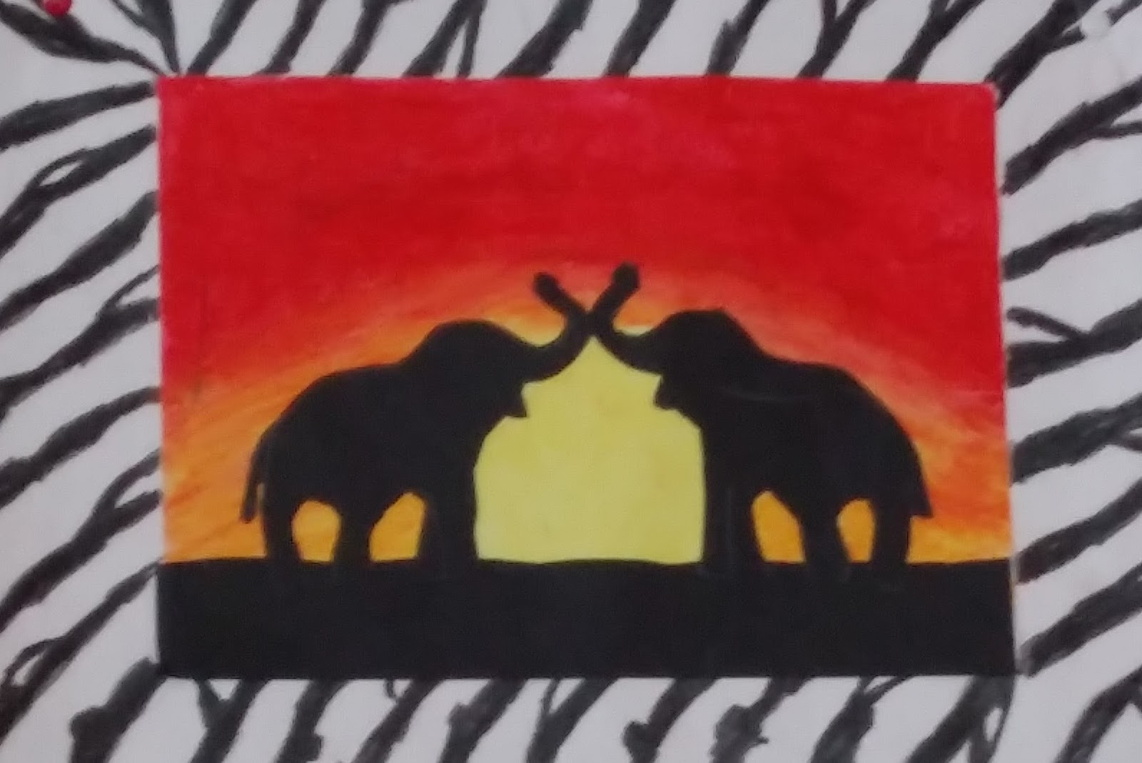 Ms. Forde's Classroom: African Safari Art