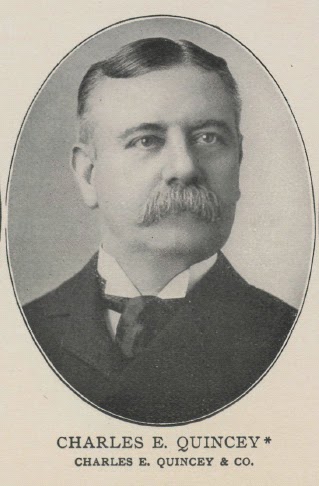 1898 Revenues: New York Stock Brokers: Charles E. Quincey & Company