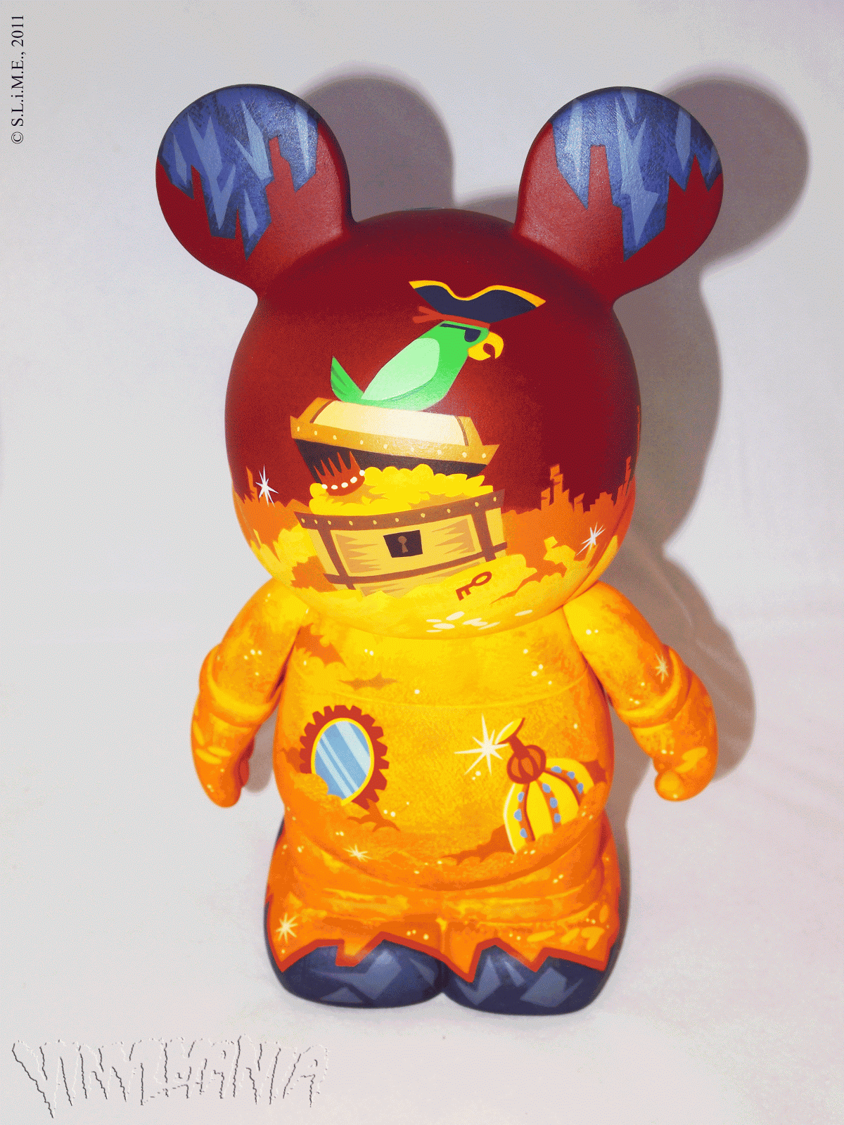 VinylMania: Pirates of the Caribbean Inspired 9" Custom Vinylmation