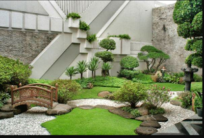 Inspirasi Batu Alam Untuk Hiasan Taman Minimalis