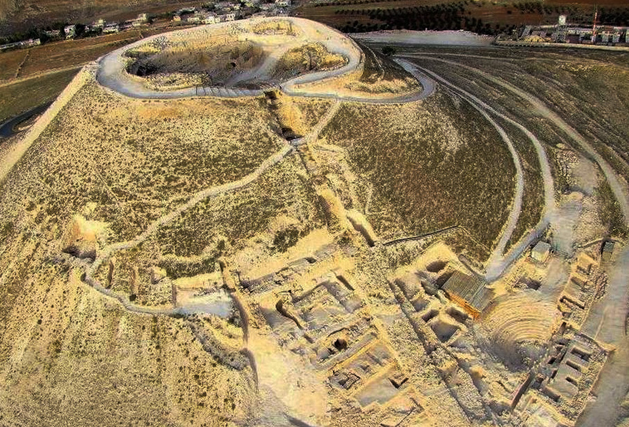ArqueoLugares: HERODION prox. Tekoa. Israel.