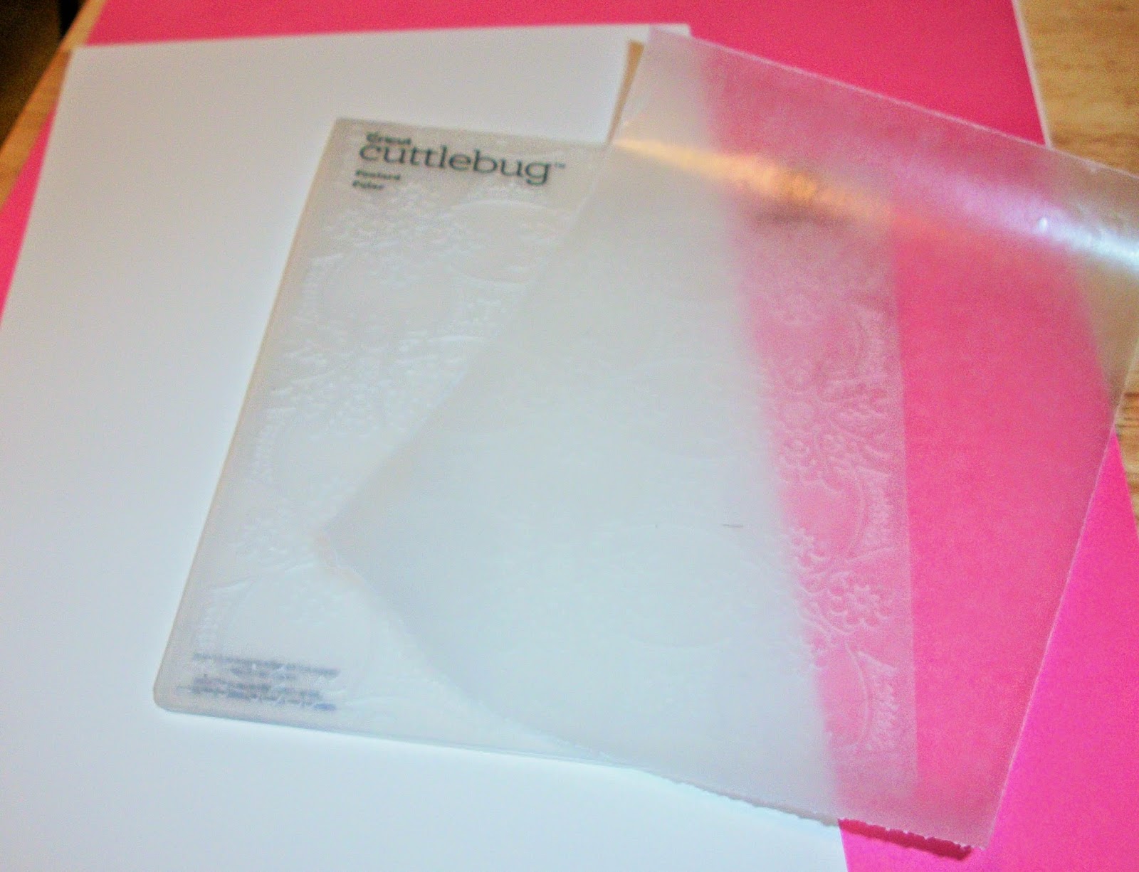 For the Love of Cardmaking: Wax paper Emboss Resist Technique