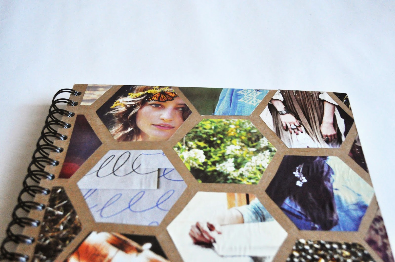 Pie N' the Sky: M A K E :: hexagon notebook