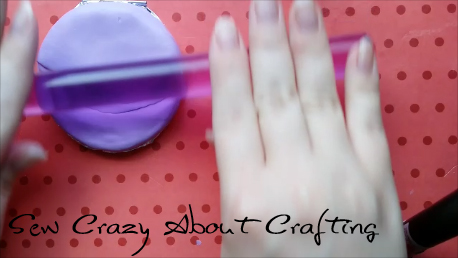 Sew Crazy About Crafting: Diy: Clam Mirror Compact (Disney 3 Part ...