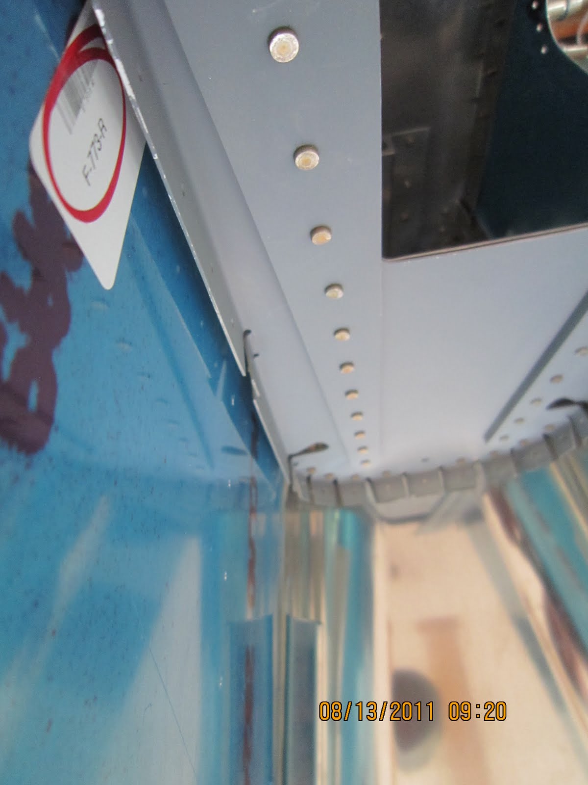 Larry's Airplane: Ready to Match Drill Aft Fuselage