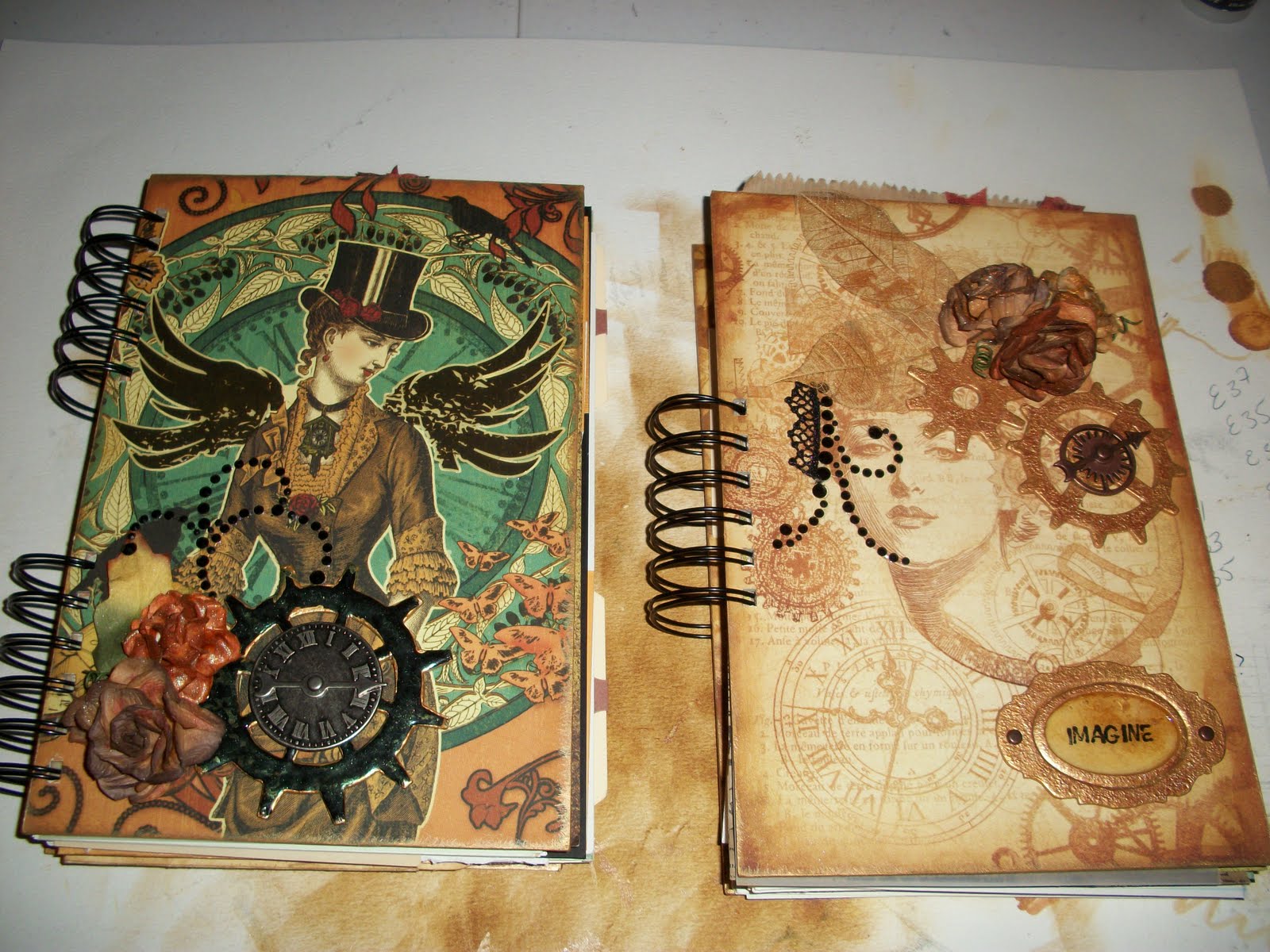 ~Pieceful Art~: Steampunk Junk Journals
