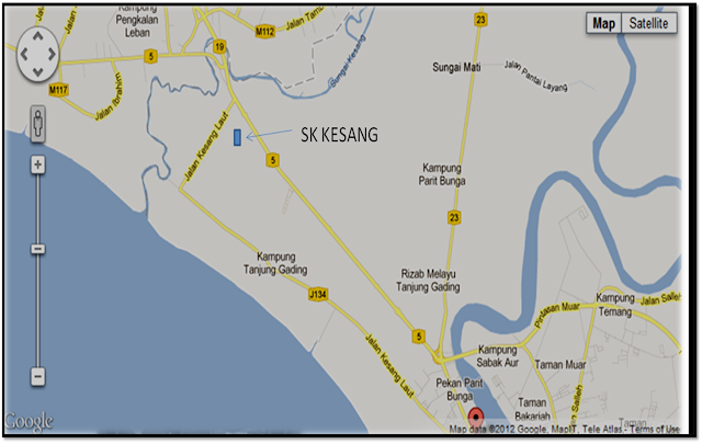 LOKASI SK KESANG LEDANG