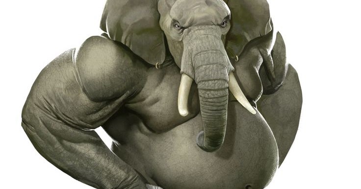 The Strange Elephant Humanoids of Australia