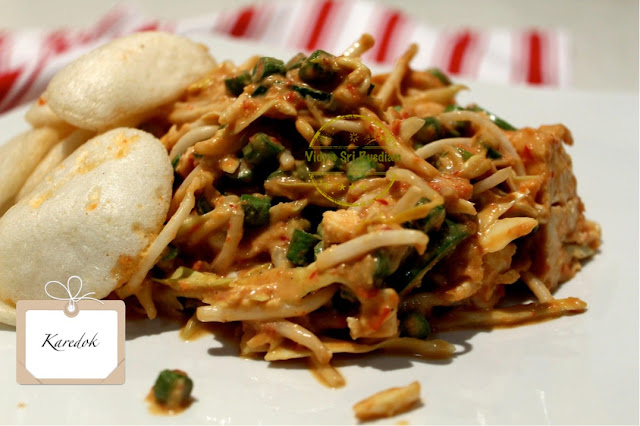 Widya Sri Rusdianti's Kitchen: INDONESIAN FRESH PEANUT SALAD (KAREDOK)