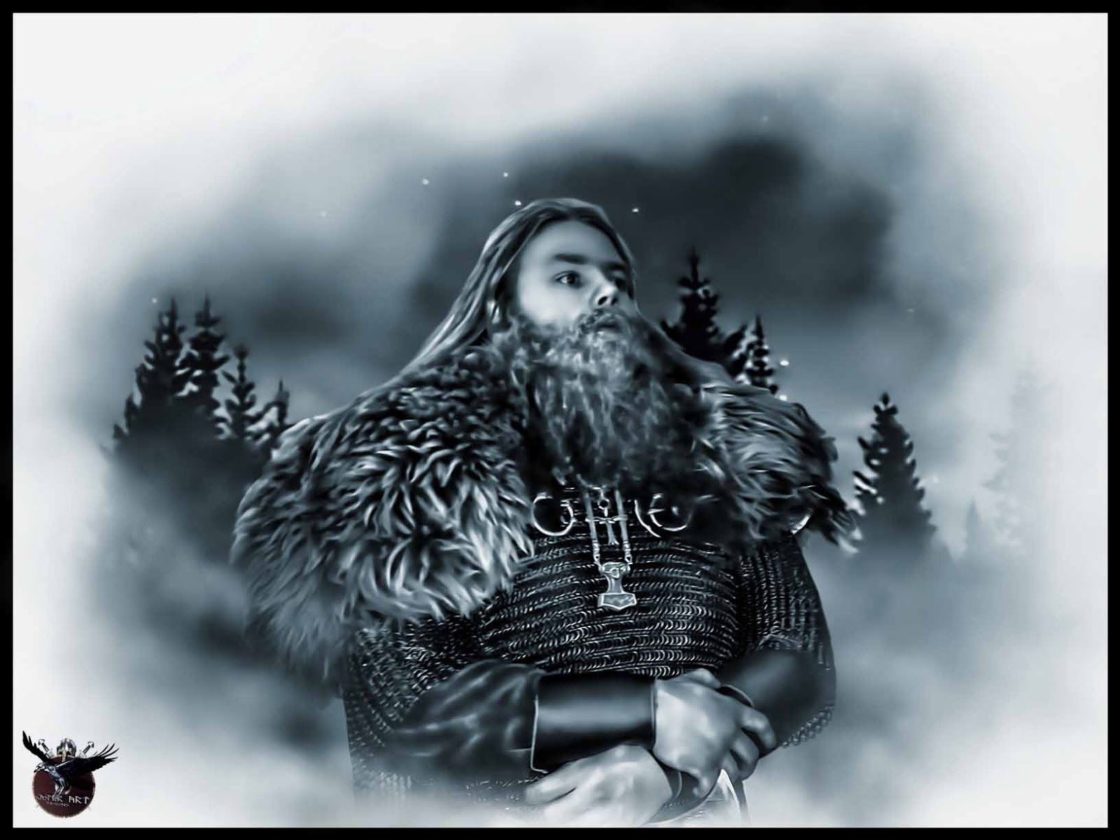 The Viking Post: Portrait of a viking