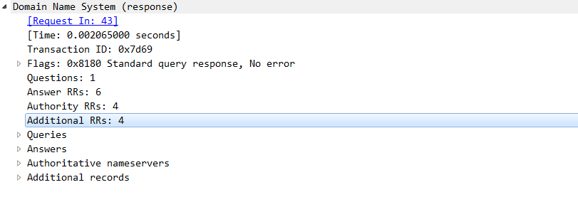 java4maniacs: DNS Message Format