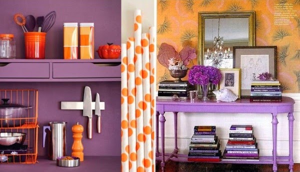 Como harmonizar o roxo na sua decoração ~ Varejão das Tintas