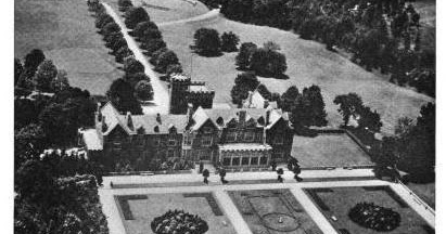 Old Long Island: 'Hempstead House' Aerial