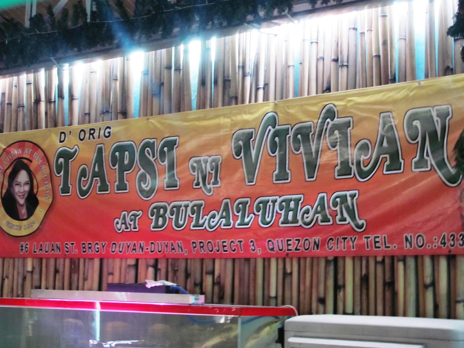 Dana Kimberly: Restaurant Review: Tapsi ni Vivian at Bulaluhan