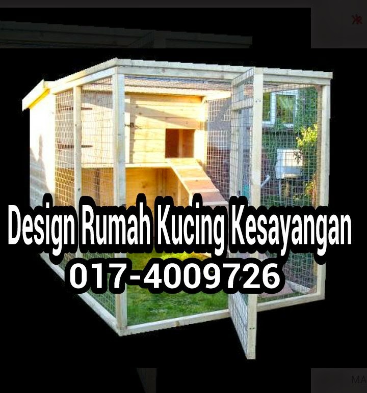 Tempah Design Rumah Kucing Kesayangan Anda | irrayyan.com