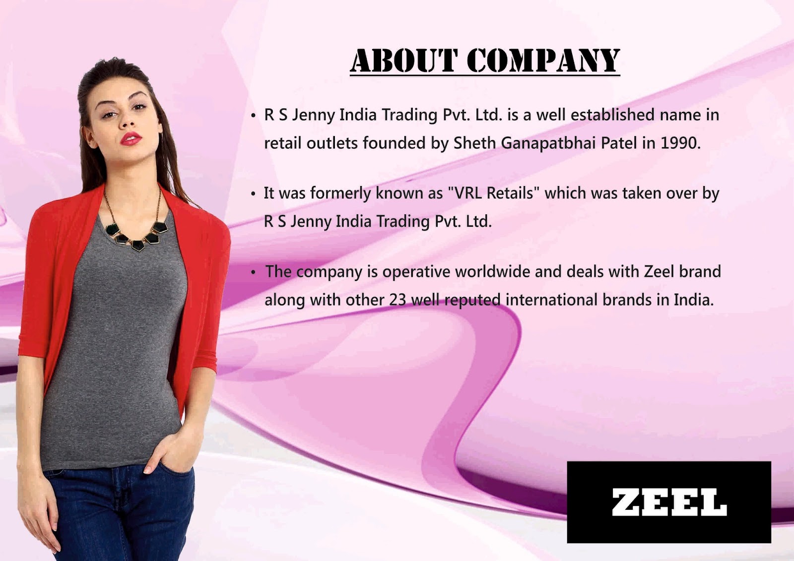 Zeel International Brand for women's Clothing
