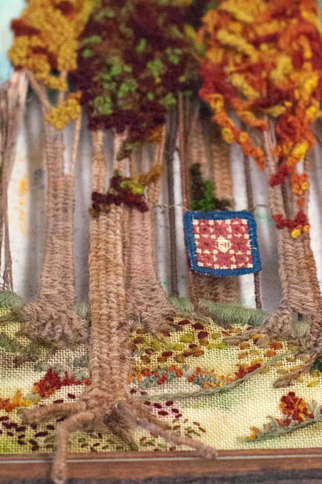 Plays With Needles: Drawn Thread Forests with Catherine Jordan