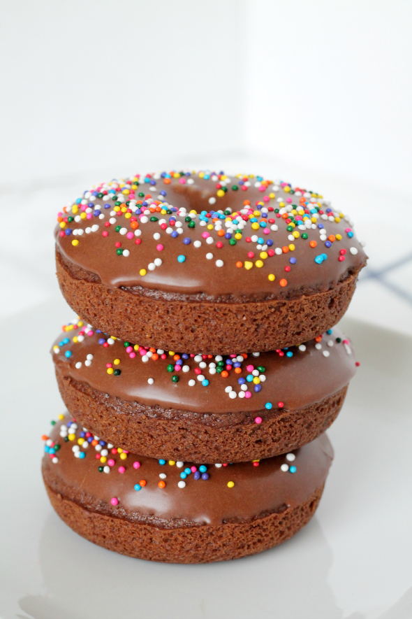 Whatcha Makin' Now?: Baked Double Chocolate Donuts