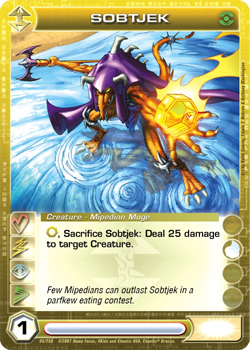 imagens de cartas de chaotic: mipedians