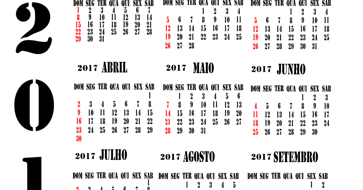 Feriados 2017: veja a lista de feriados nacionais e pontos facultativos
