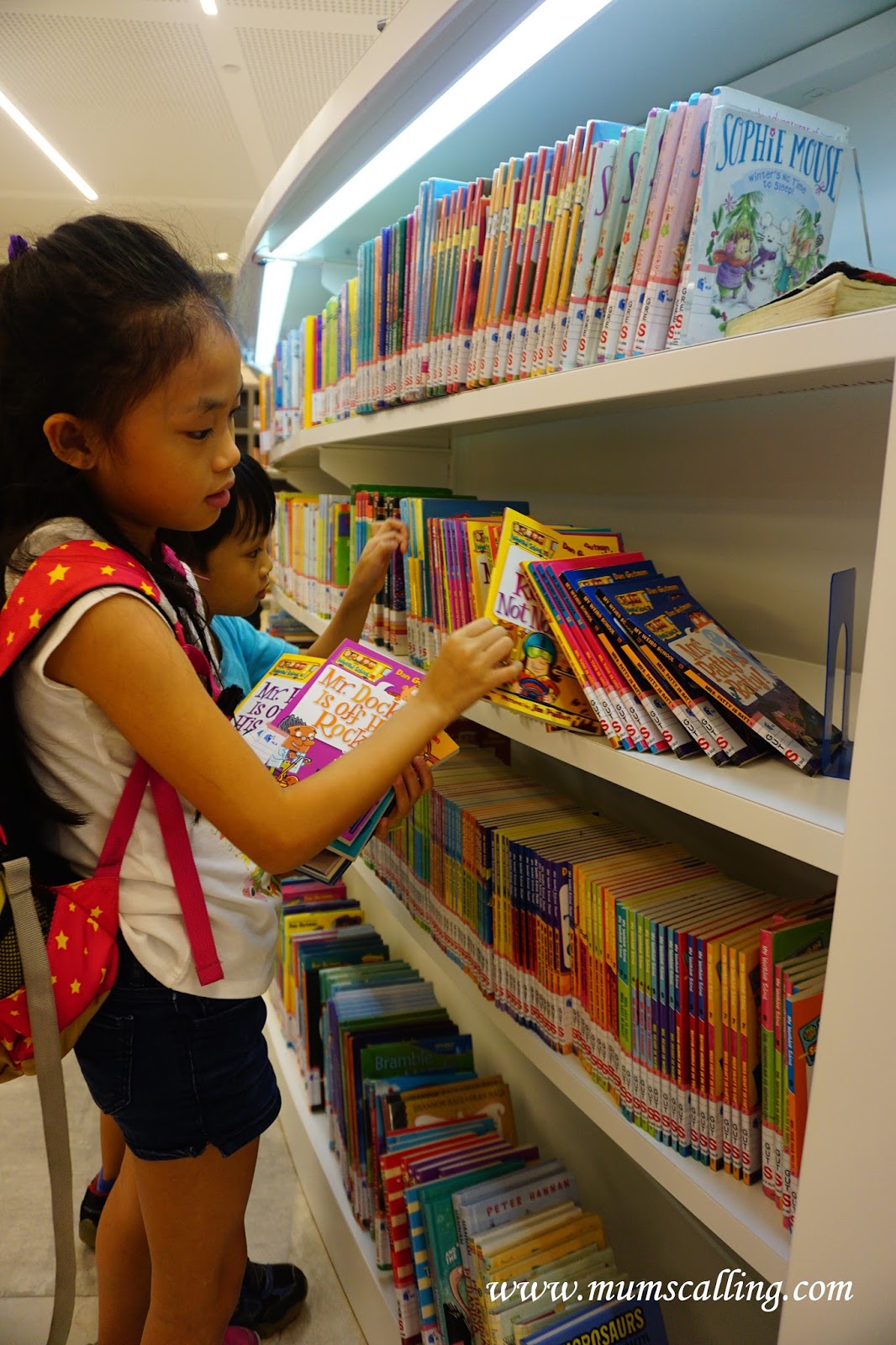 Mum's calling : Tampines Regional Library Re-opens!
