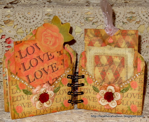 Heather A Hudson: Vintage Romantic LOVE Mini ALbum