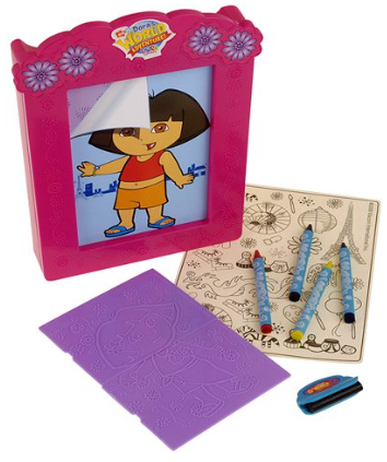 The Playful Otter: Dora Fashion Tracing Plates