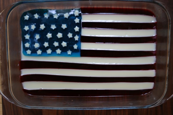Mike is Bored: American Flag Jello Recipe