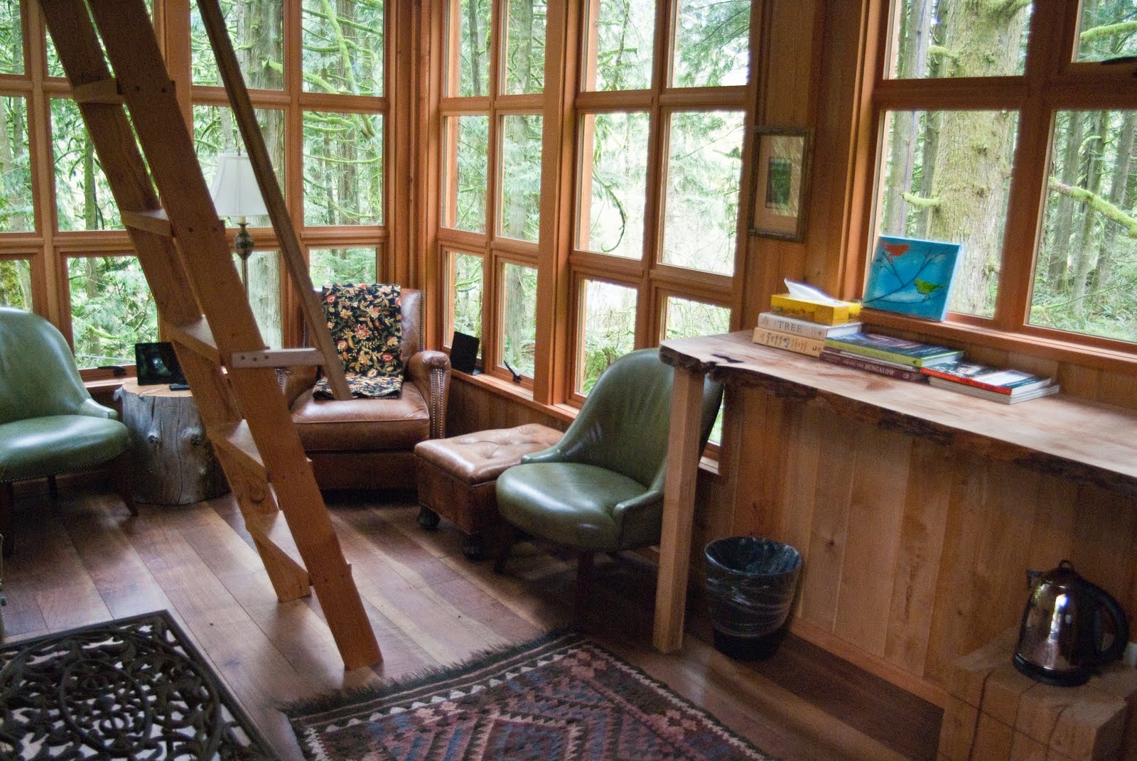 This is something I saw once.: Treehouse Point Weekend, Fall City