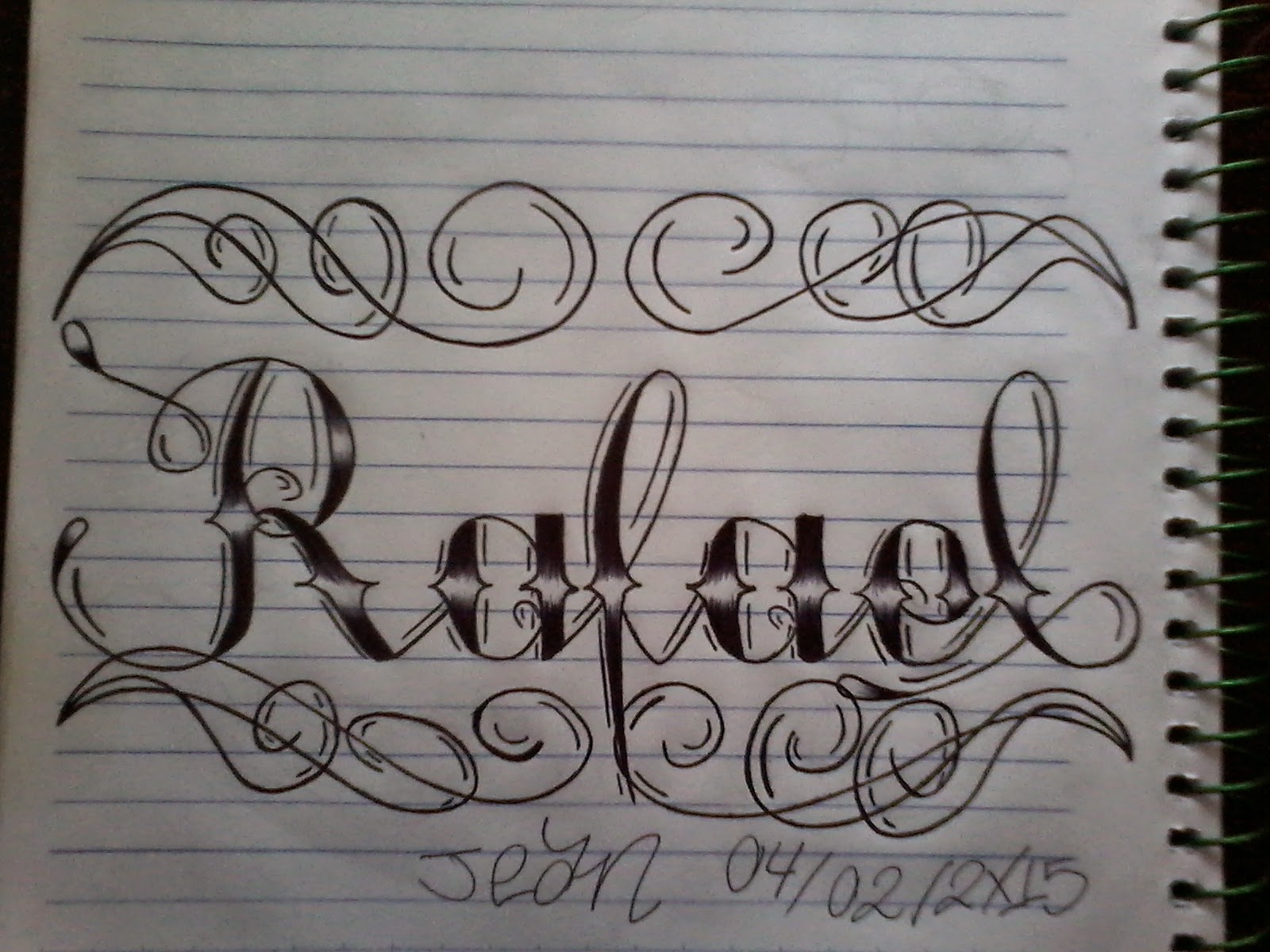 Desenho de Tattoo: Rafael