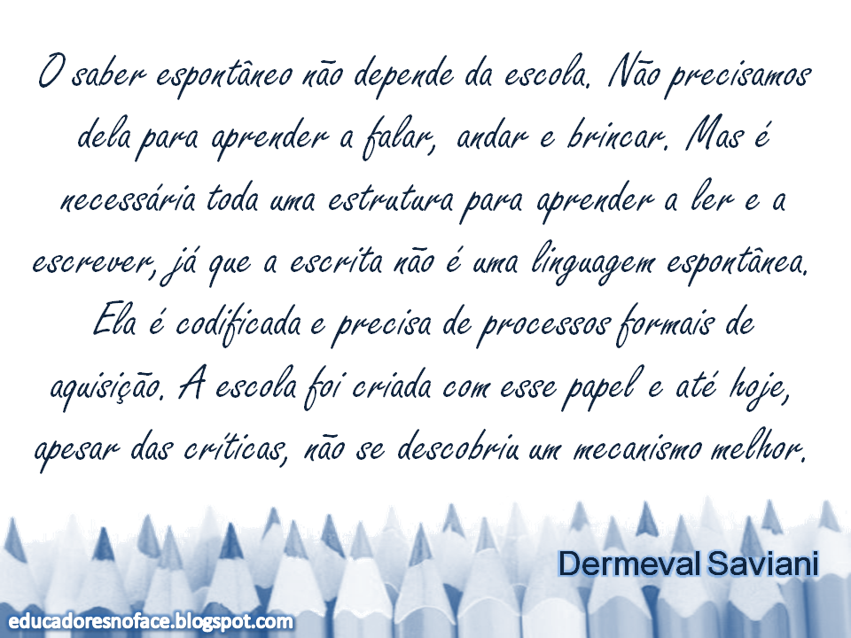 Educadores: Dermeval Saviani 2