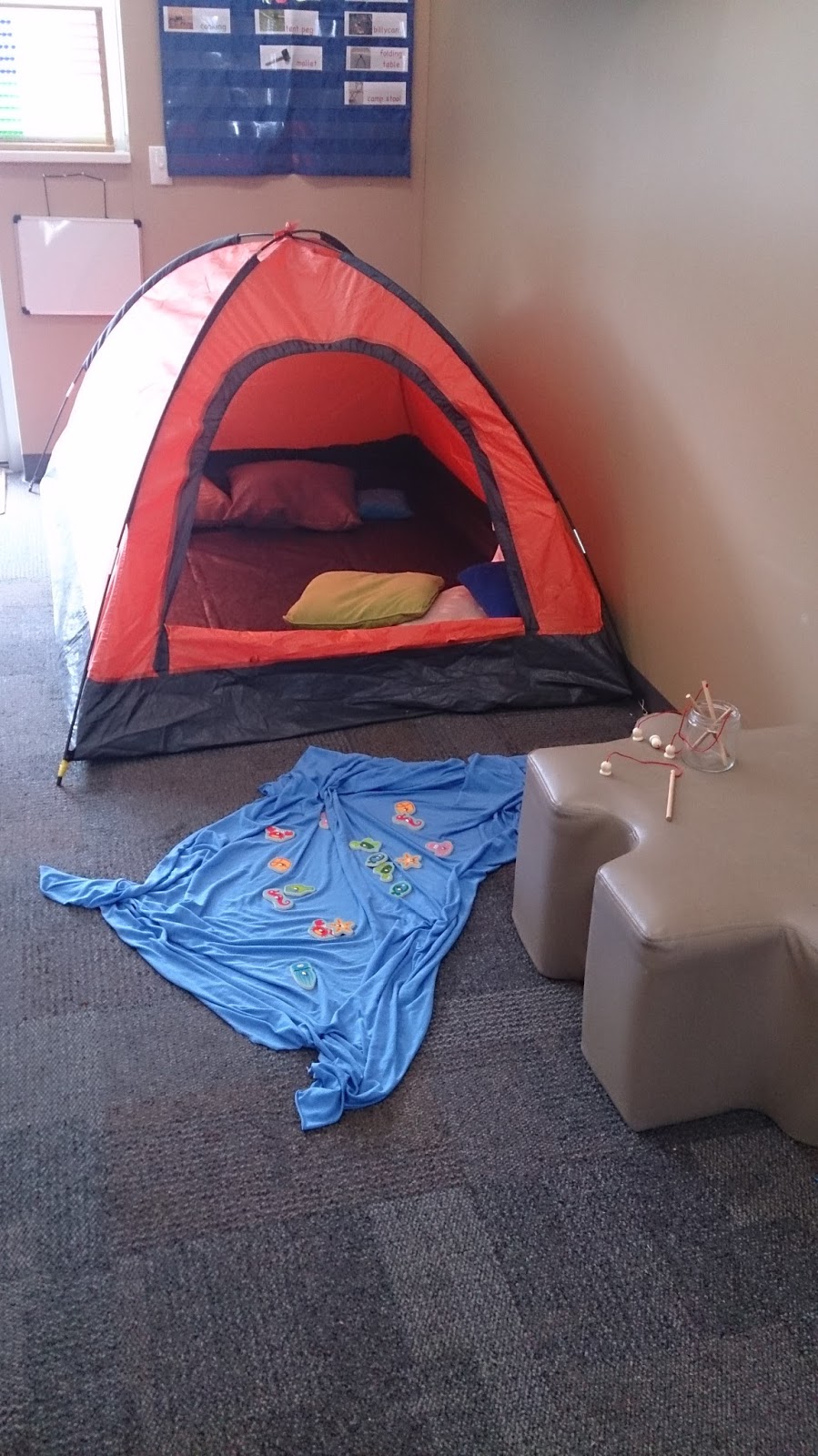 Classroom for the Little: Camping Role Play Area