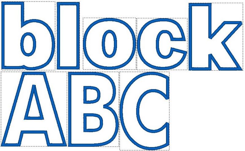 Lacey Kaye Creations: Applique Fonts