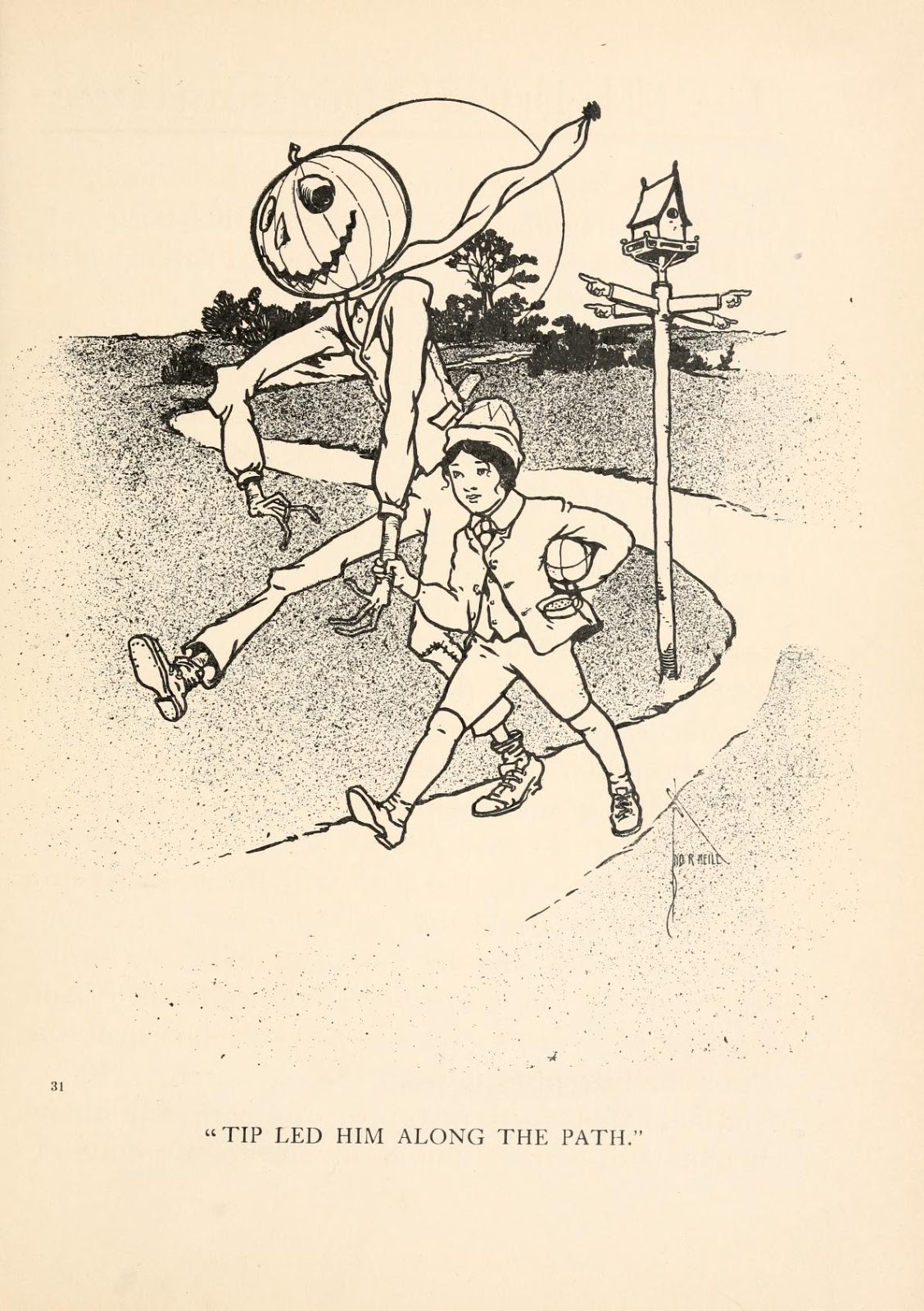 Hairy Green Eyeball 3: John R. Neill — illustrations from THE MARVELOUS ...