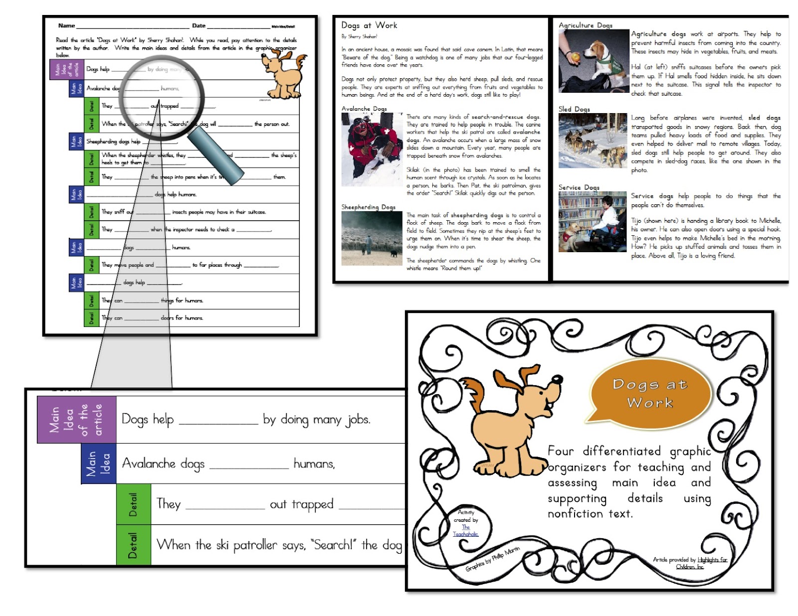 Main Idea Bundle - DONE! - The Teachaholic