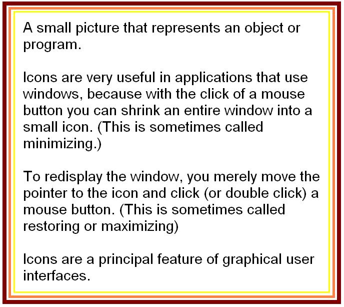 weCOMPUTERSyou: Icons, symbols, & their meaning