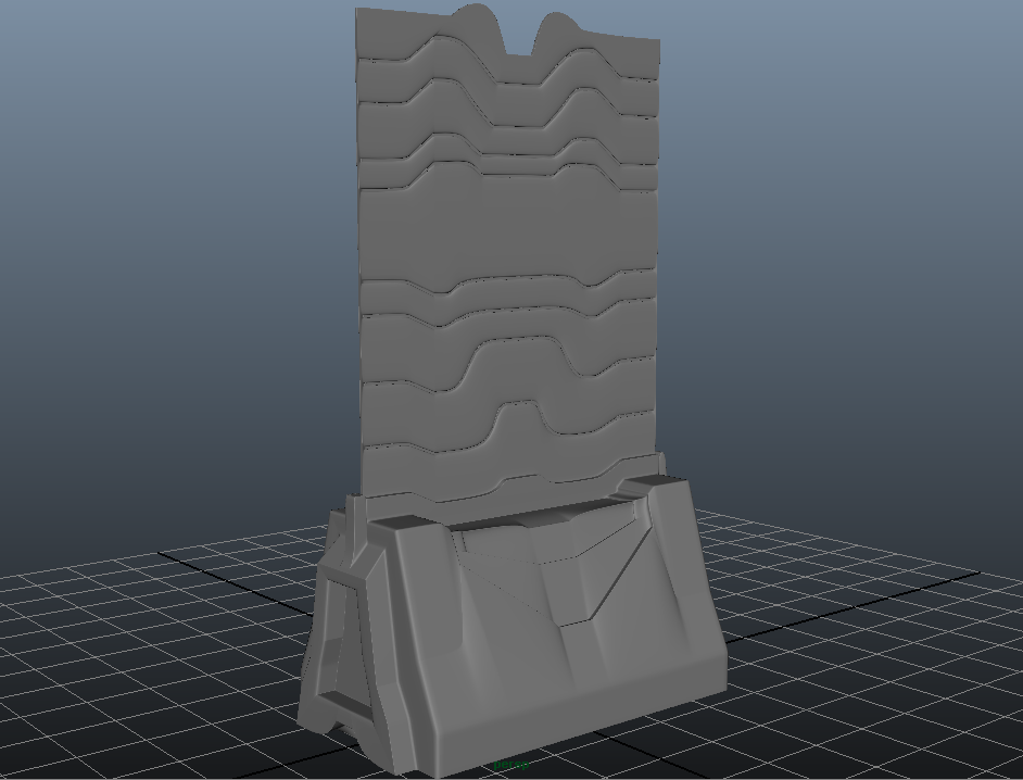 Texturing and Lighting : Barrier
