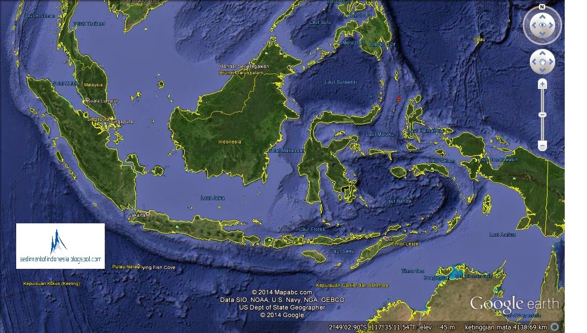 Peta Sedimentary of Indonesia ~ sedimentary of Indonesia
