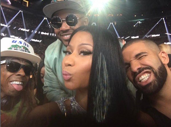 Photos of Nicki Minaj, Drake and Lil Wayne at the 2017 Billboard Music ...