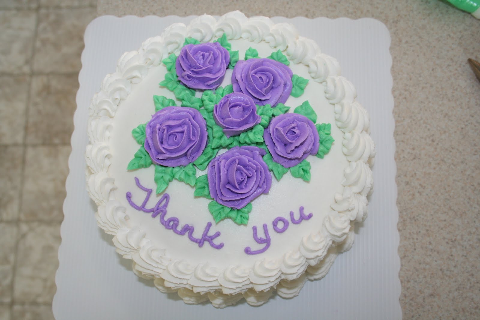 Cakes by Liz: Round cake