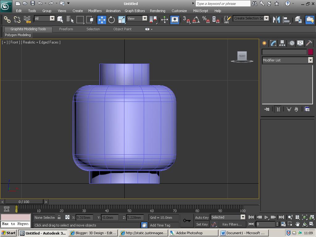 3D Design: Lego 3Ds Max work