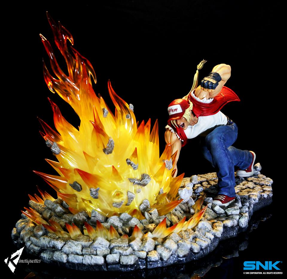 Figuras: Fotos oficiales y detalles de Terry Bogard Power Geyser 1/4 de ...