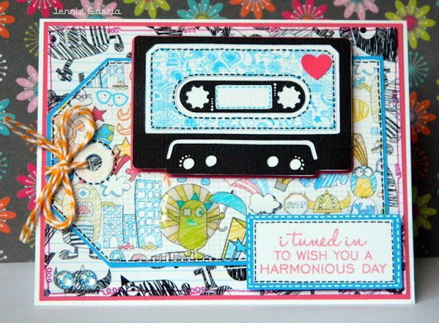 Joy's Life Creative Team: Tuning In Card