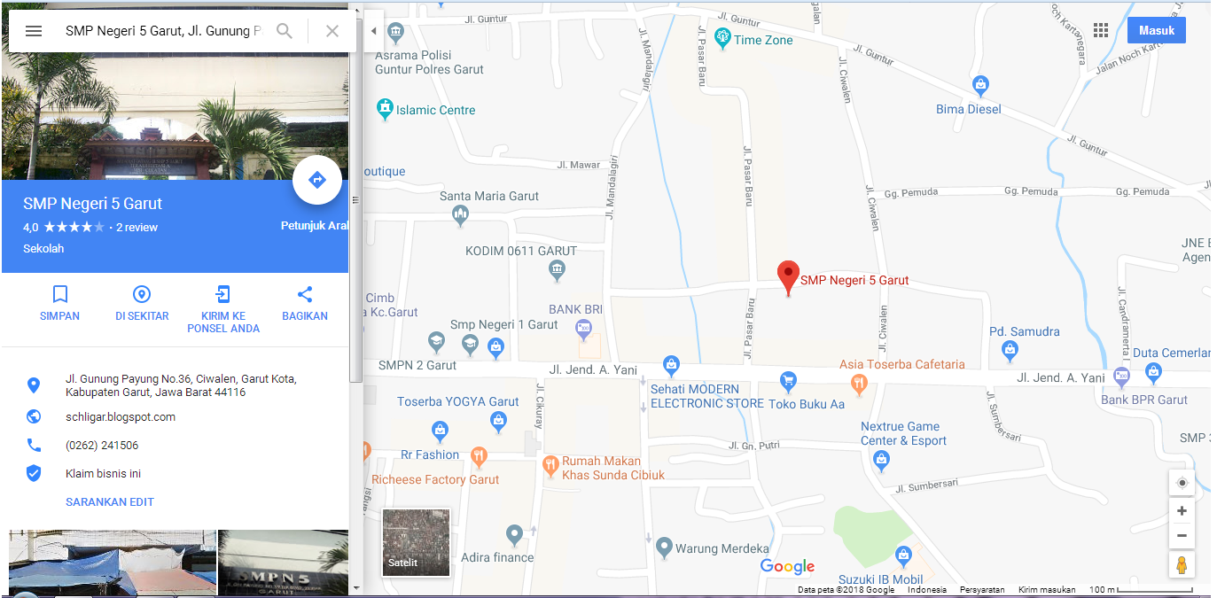TUGAS TIK: Menggunakan Google Maps dan GPS