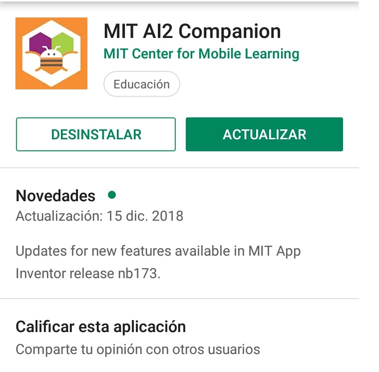 Conociendo App Inventor