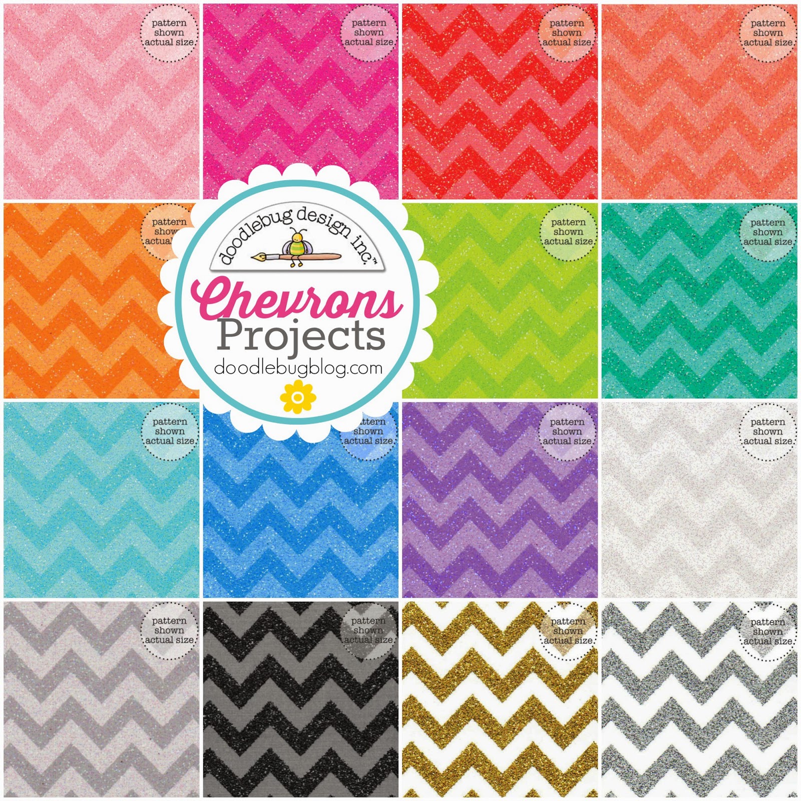 Doodlebug Design Inc Blog: Chevron Project Challenge + Giveaway