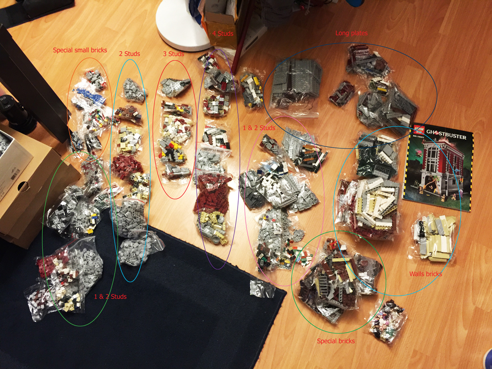 La Bricks & Hobby: Sorting LEPIN Bricks