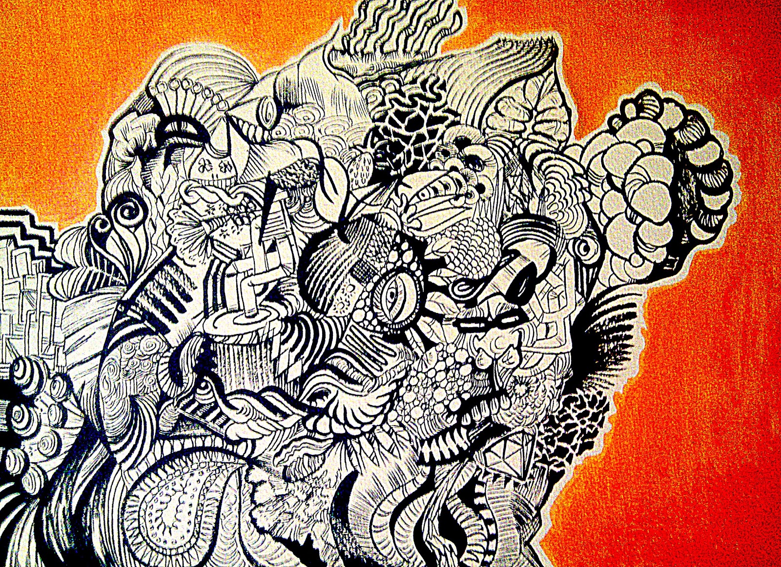 Vera Pino: Dibujo Abstracto