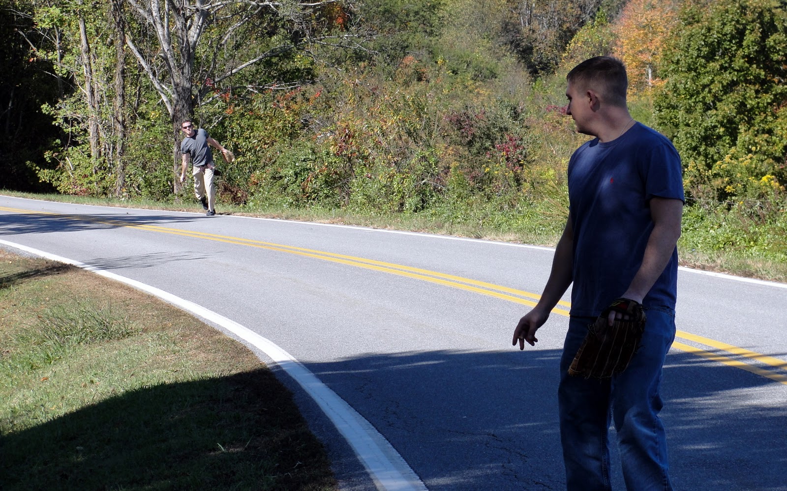 Asheville Irish Road Bowling Association: Fall Road Bowling in Weaverville